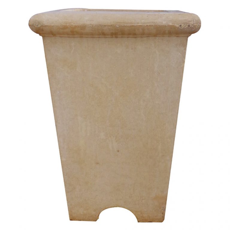 Pot de fleur extérieur en béton GRC - La belle Façade